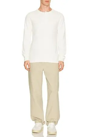 Reigning Champ Cotton Canvas Grounds Standard Pant - Sand
