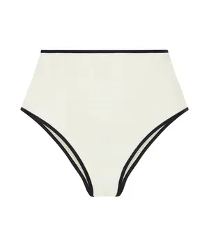 Kiki De Montparnasse Contrast Bikini Briefs - Neutrals