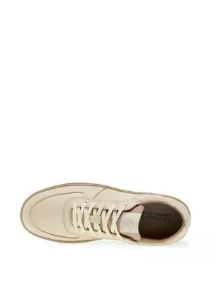 GROUNDIES Hampton 2.0 Pebbled-leather Sneakers