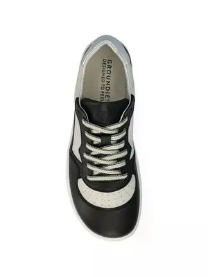 GROUNDIES Panelled Perforated Sneakers