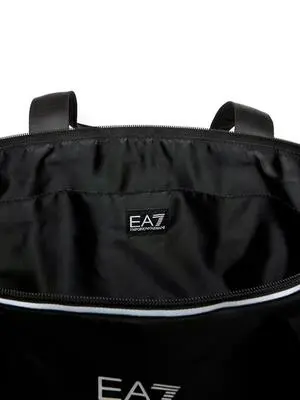 EA7 Logo-print Tote Bag