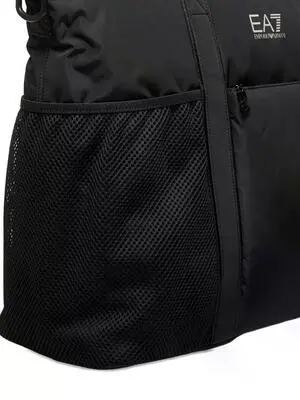 EA7 Logo-print Tote Bag