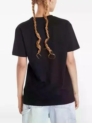 KARL KANI Logo-embroidered T-shirt