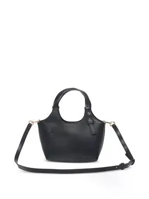 Tommy Hilfiger Mini Logo-detail Pebbled-texture Tote Bag