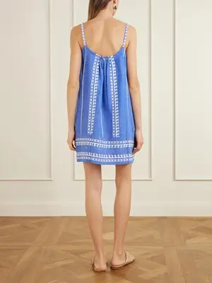 LEMLEM Zine Cotton-gauze Mini Dress