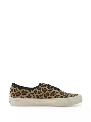 VANS Authentic Leopard-print Sneakers - Neutrals