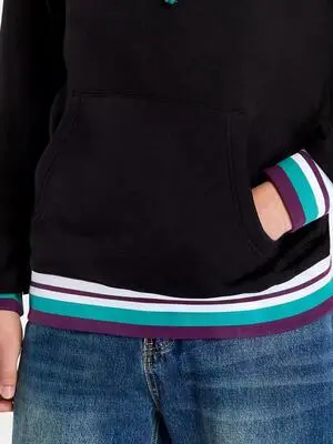Mitchell & Ness Graphic Print Drawstring Hoodie