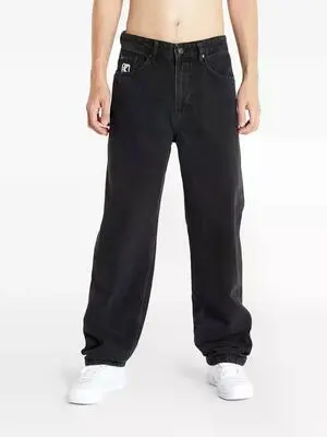 KARL KANI Logo Embroidered Jeans