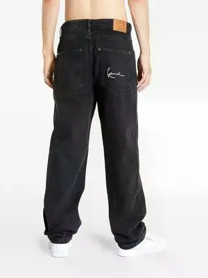 KARL KANI Logo Embroidered Jeans