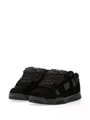 DC SHOES Panelled Logo-plaque Sneakers - Black