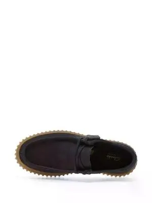 Clarks Torhill Bee Boat Shoes - Black