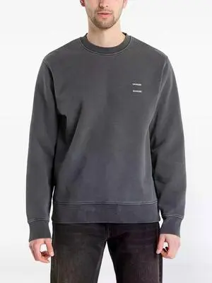 SAMSOE SAMSOE Logo-print Sweatshirt - Grey
