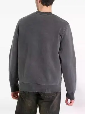 SAMSOE SAMSOE Logo-print Sweatshirt - Grey