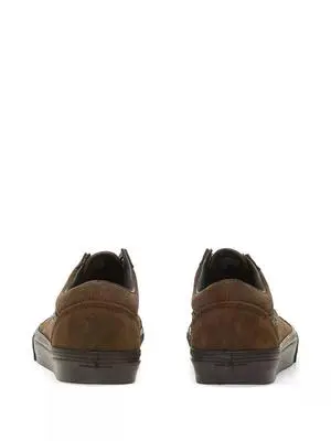 VANS Old Skool Star-detailed Suede Sneakers - Brown