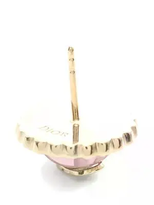 Dior 2010s Petit Cd Baroque Earrings