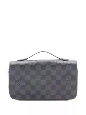 LOUIS VUITTON 2020 Damier Graphite Zippy Xl Wallet Long Wallets - Black