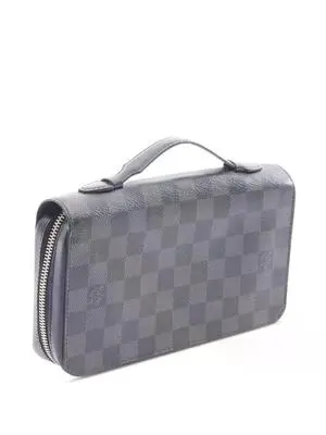 LOUIS VUITTON 2020 Damier Graphite Zippy Xl Wallet Long Wallets