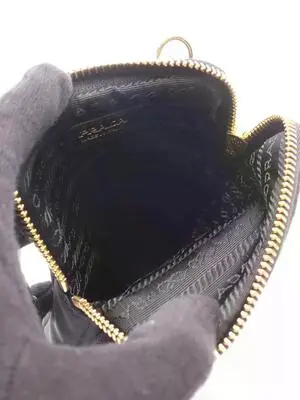 Prada Tessuto Double Zip Phone Holder Crossbody Bag