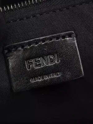 Fendi 2000-2010 Zucchino Canvas Tote Bag - Black