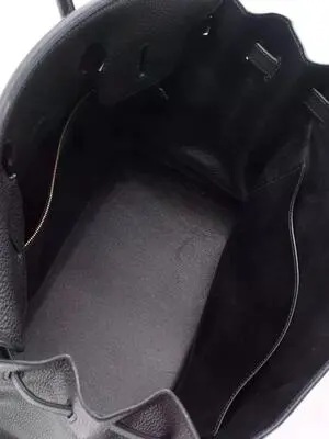 Hermès 2004 Togo Birkin Retourne 35 Handbag - Black