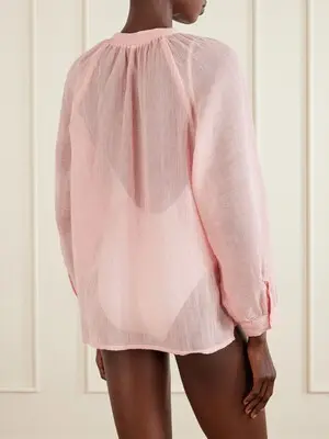 LEMLEM Mita Cotton Shirt - Pink