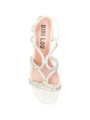BIBI LOU Crystal-embellished Multi-strap Sandals