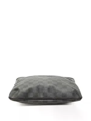 LOUIS VUITTON 2010 Damier Graphite Thomas Crossbody Bag - Black