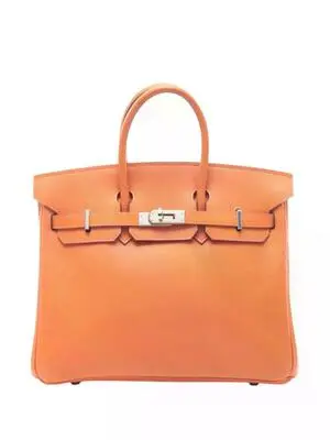 Hermès 2007 Epsom Birkin Retourne 25 Handbag - Orange