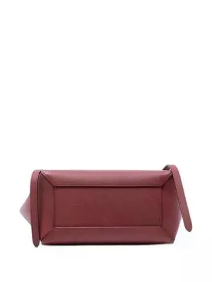 Celine 2018 Grained Calfskin Belt Bag - Red