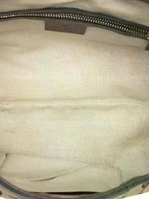 Gucci Gg Canvas Techno Horsebit Satchel