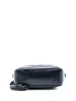 Gucci 2016-2026 Patent Soho Disco Crossbody Bag - Blue