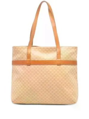 Celine 2001 Macadam Coated Canvas Tote Bag