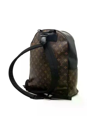 LOUIS VUITTON 2018 Monogram Macassar Josh Backpack - Brown