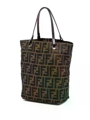 Fendi Zucca Canvas Tote Bag