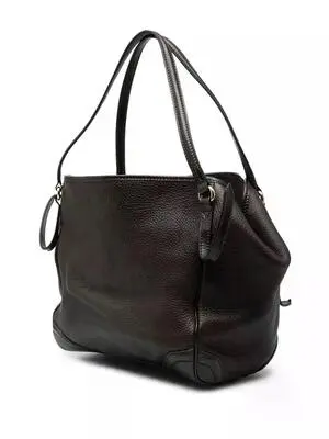 Burberry Small Grained Calfskin Canterbury Tote Bag - Brown