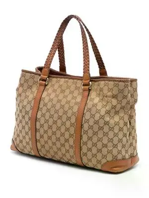 Gucci Gg Canvas Marrakech Tote Bag