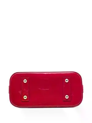 LOUIS VUITTON 2014 Monogram Vernis Alma Bb Satchel - Pink