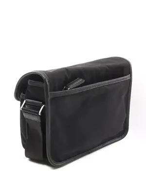 Prada Tessuto Zip Buckle Messenger Bag