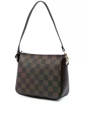 LOUIS VUITTON 2005 Damier Ebene Trousse Pochette Handbag