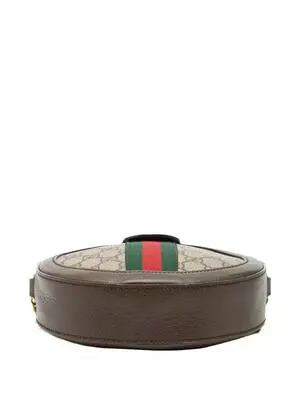 Gucci Gg Supreme Ophidia Round Crossbody Bag