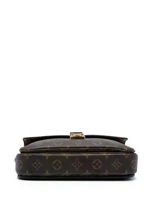 LOUIS VUITTON Monogram Reverse Pochette Metis Satchel 2021-2025 - Brown