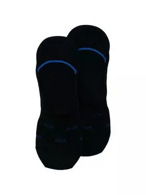 Zegna Iconic Triple X Invisible Socks - Blue