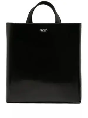 Prada Spazzolato Leather Tote Bag