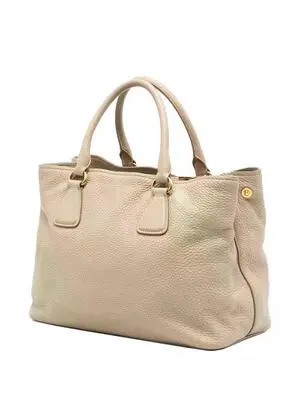 Prada Vitello Daino Convertible Tote Satchel