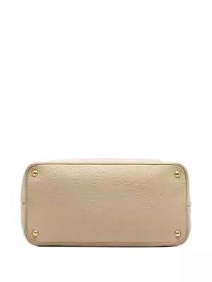 Prada Vitello Daino Convertible Tote Satchel