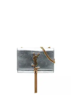 Saint Laurent Silver Tone Clutches
