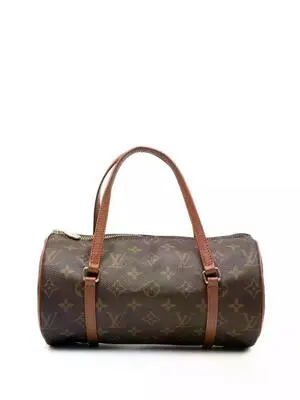 LOUIS VUITTON 1994 Monogram Papillon 26 Handbag - Brown