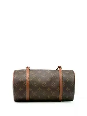 LOUIS VUITTON 1994 Monogram Papillon 26 Handbag - Brown