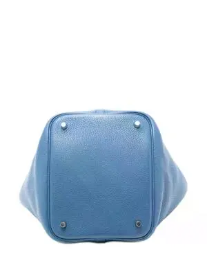 Hermès 2016 Clemence Picotin Lock 22 Handbag - Blue