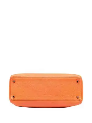 Hermès 2010 Togo Kelly Ii Retourne 35 Satchel - Orange